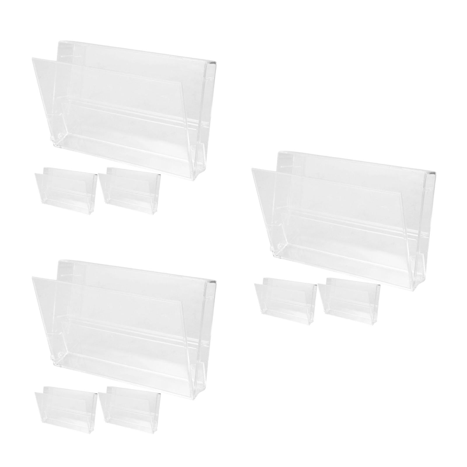 GAXIRE Masteelf 9 pcs Clear Plastic Cassette Tape Storage Box for Audio ...
