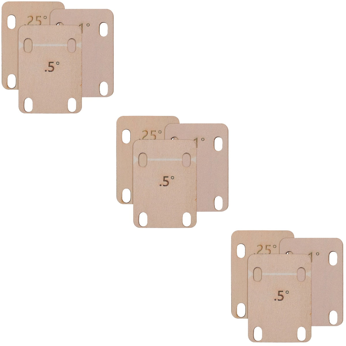 MLINS 9 pcs Guitar Neck Spacer Guitar Bass Spacers Neck Bottom ...