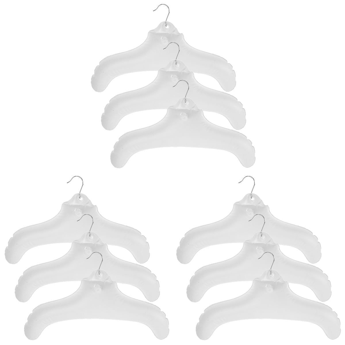 MLINS 9 pcs Inflatable Hangers Outdoor Travel Inflatable Hangers ...