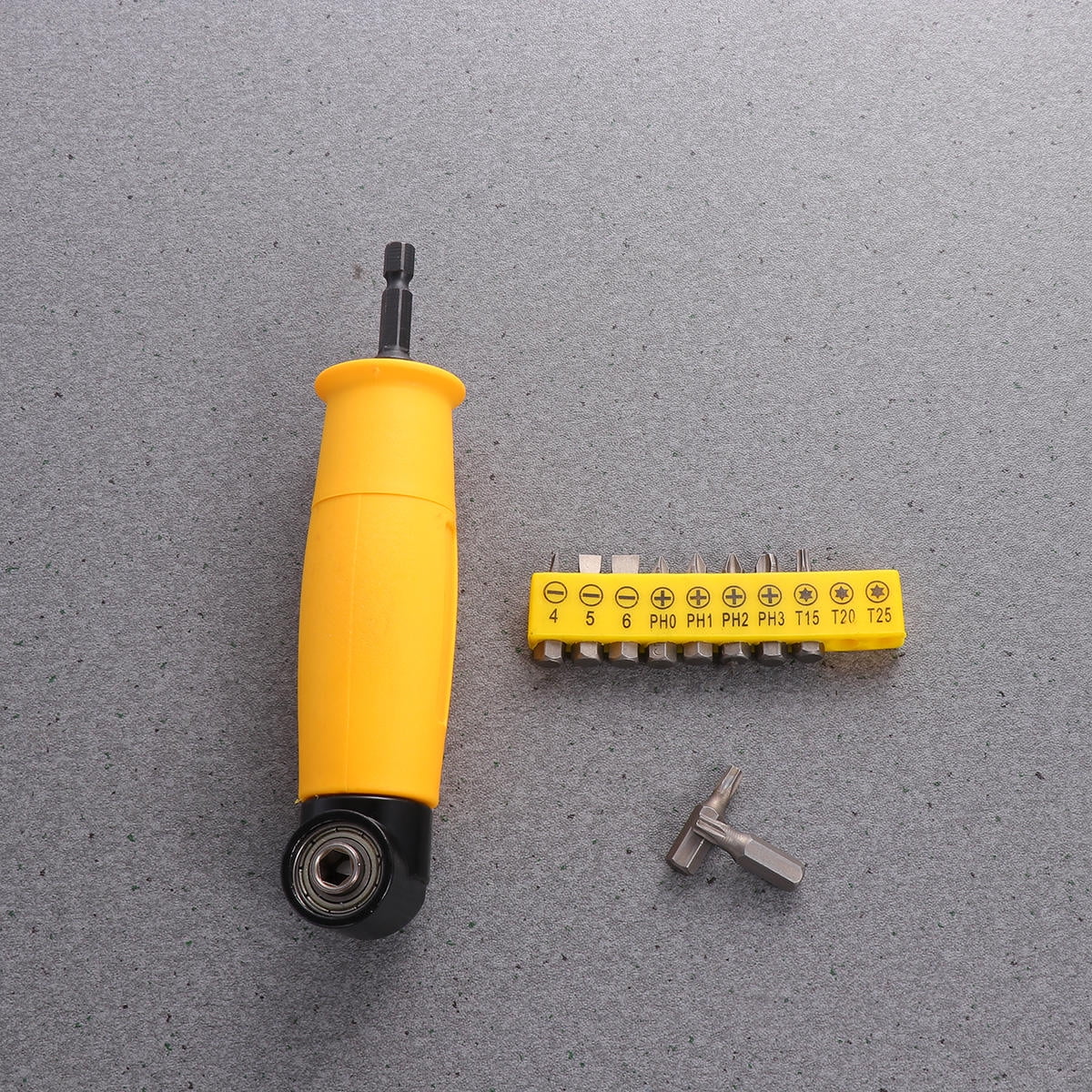 MLINS 90 Degree Corner Angled Drill Bit Adapter Right Angle Screwdriver ...