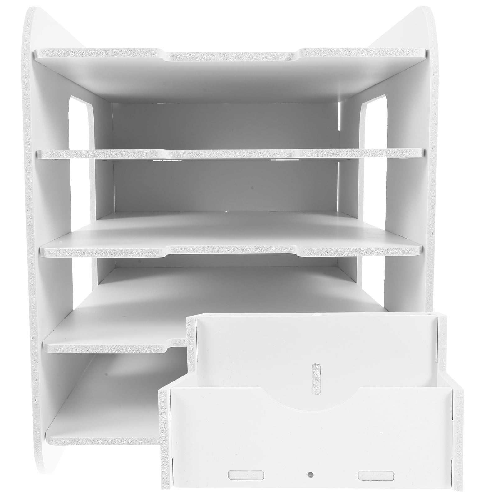 MLINS A4 File Rack Cardboard Work Desk Paper Organizer Office Desks ...