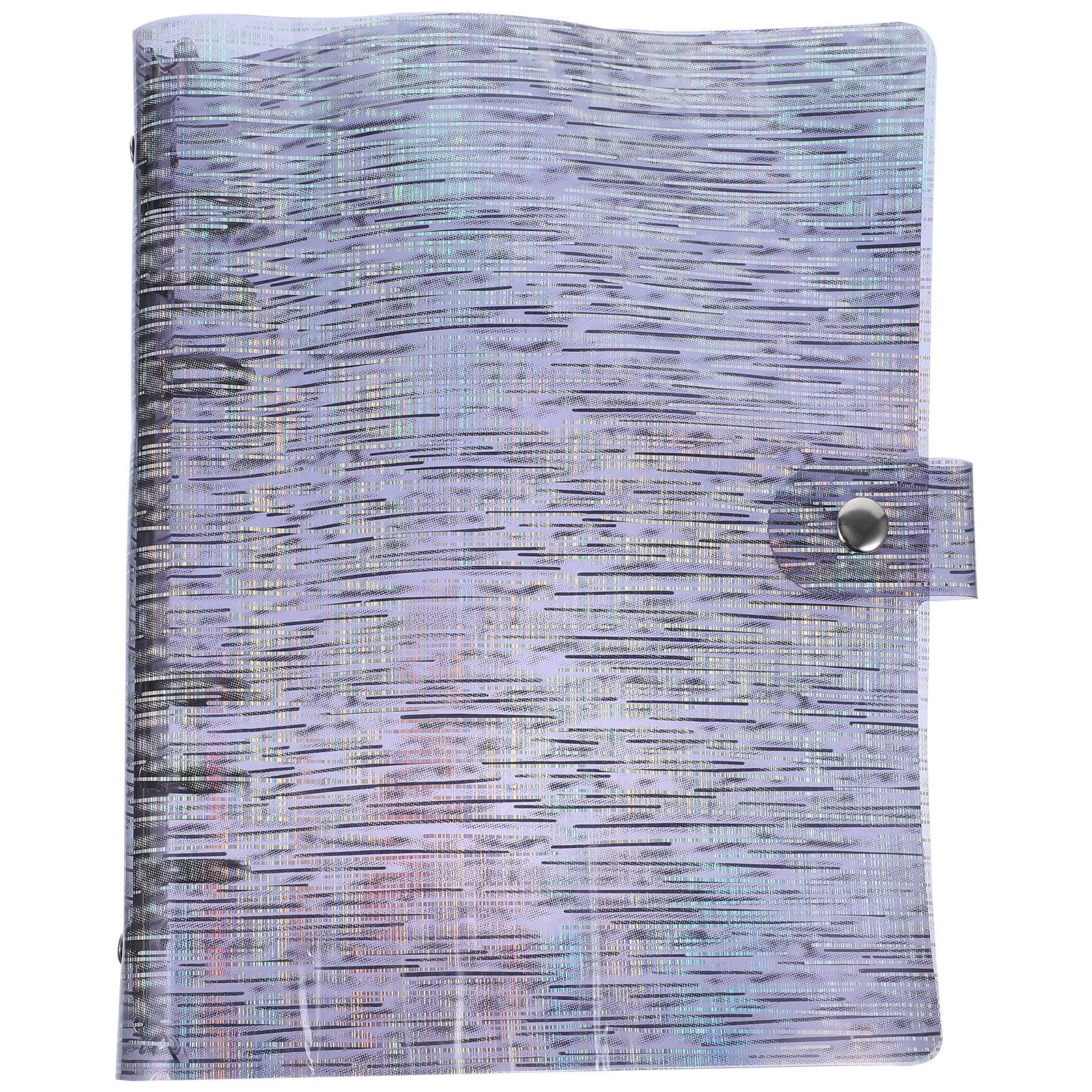 MLINS A5 Binder with 6 Rings for Protection Black PVC and Aluminium ...