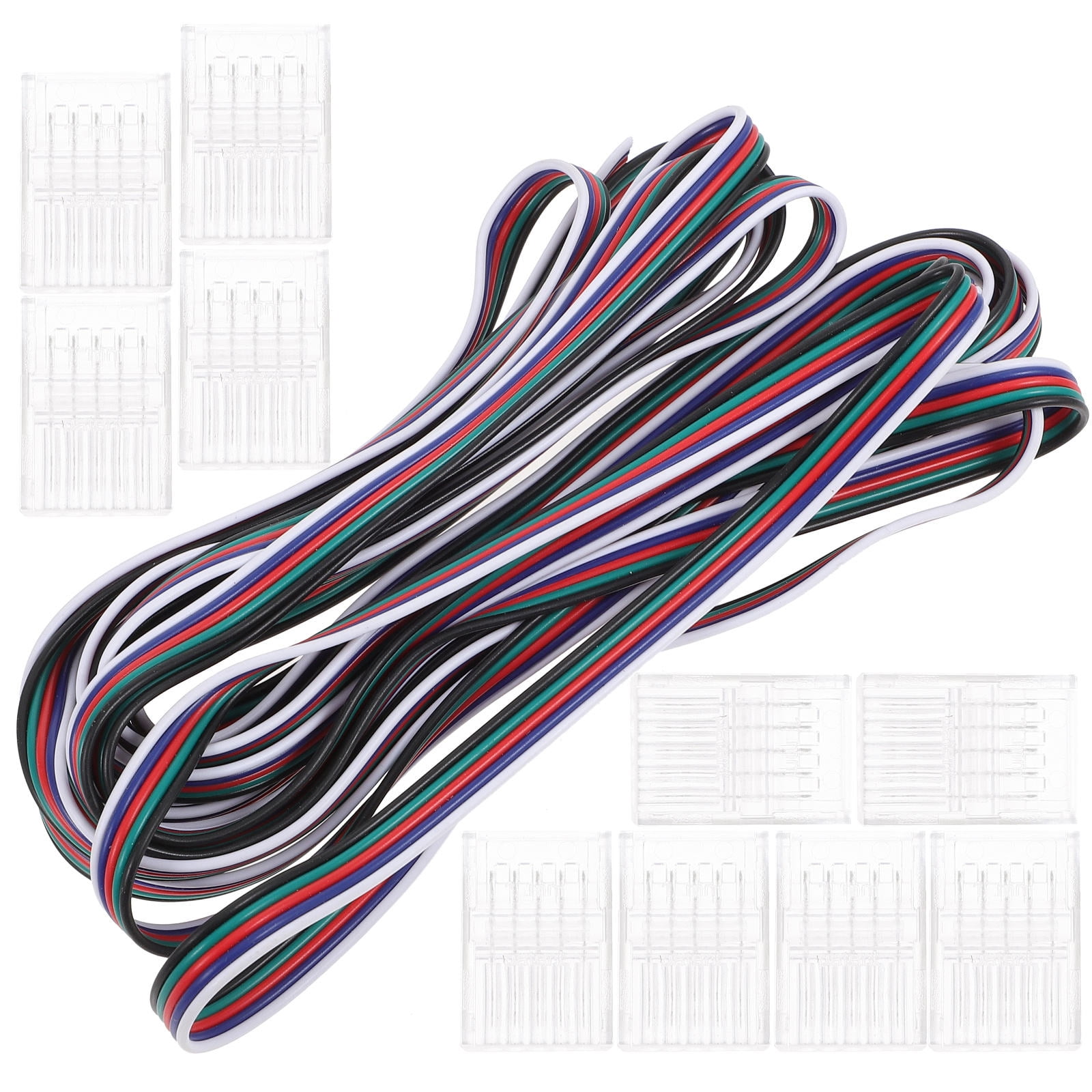 MLINS Ac Power Cord Strip with USB Ports Light Bar Connector LED ...
