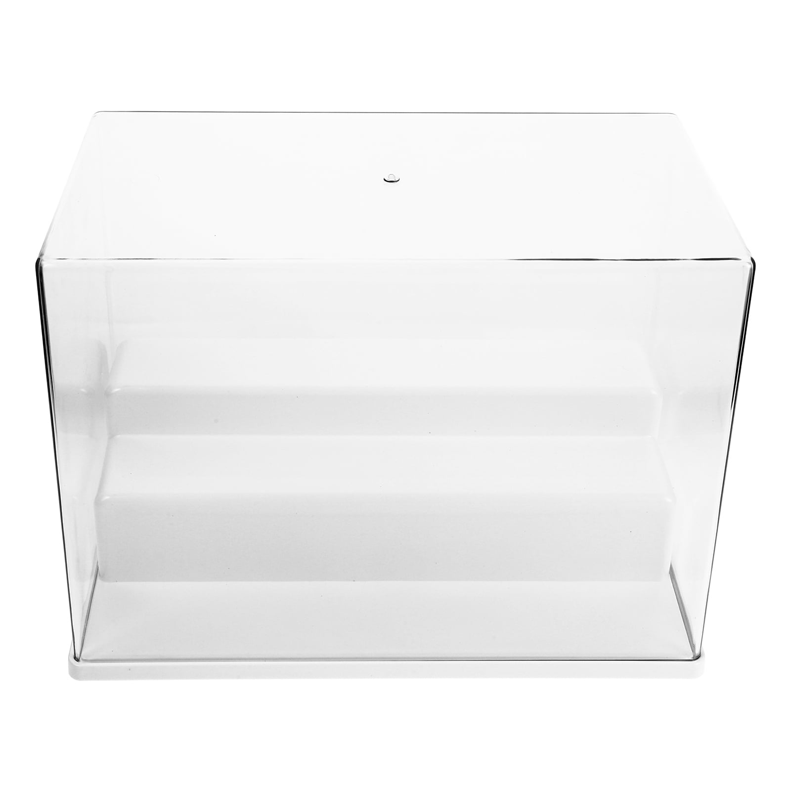 MLINS Acrylic Display Case 3 Layer Figure Display Case Stackable ...
