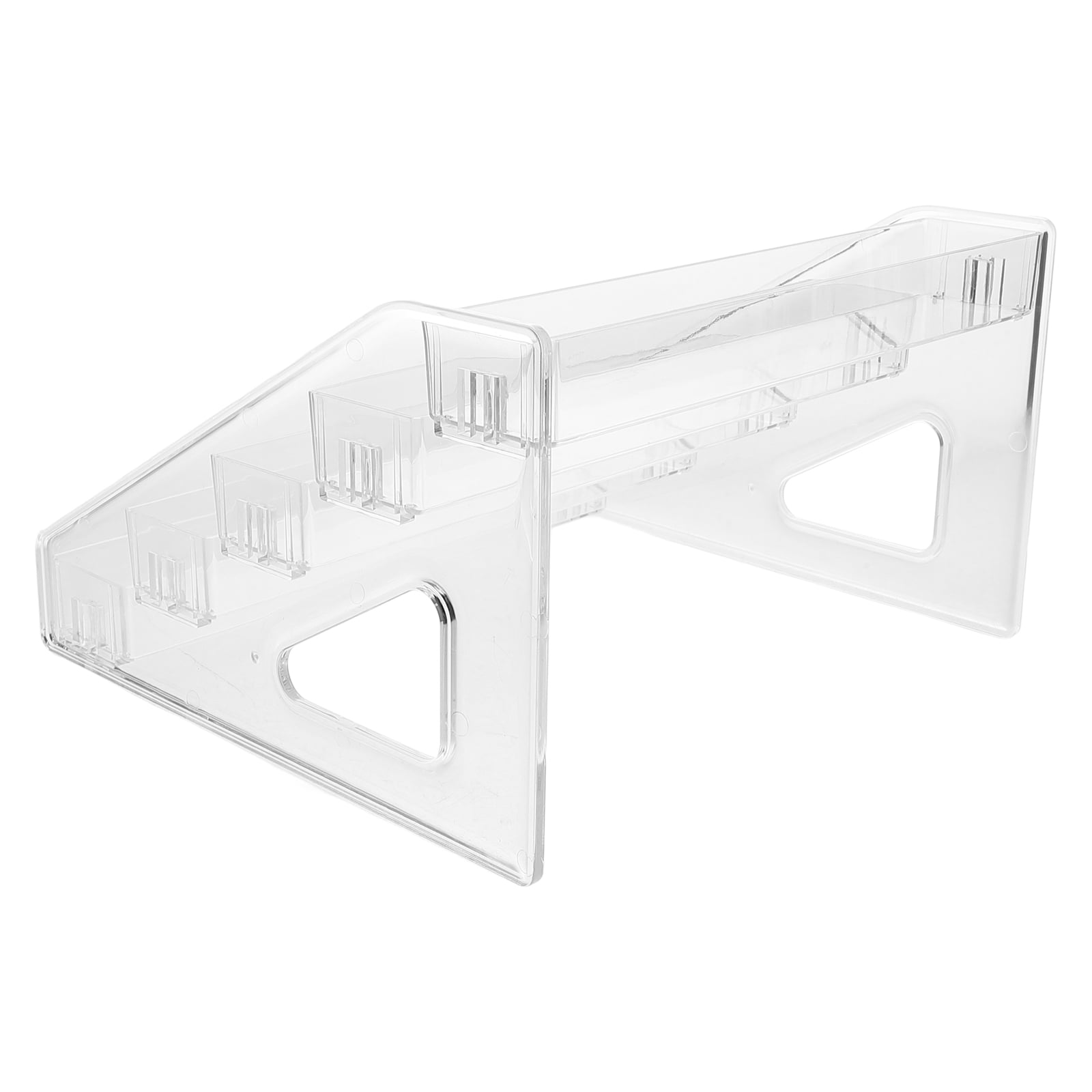 MLINS Acrylic Display Counter Clear Acrylic Display Pedestal with 5 ...