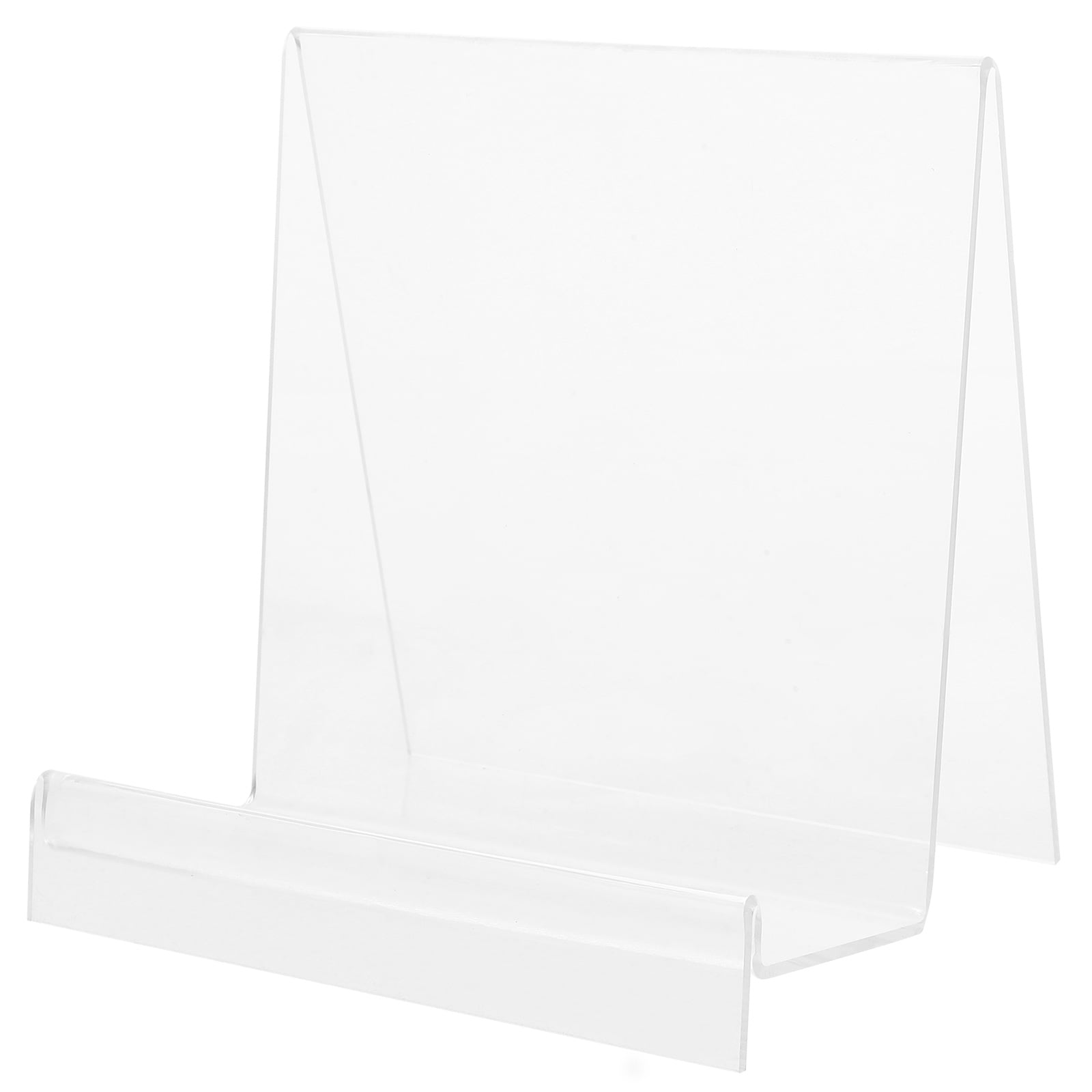 MLINS Acrylic Easel Stand Bookcase Display Clear Bookcases Transparent ...