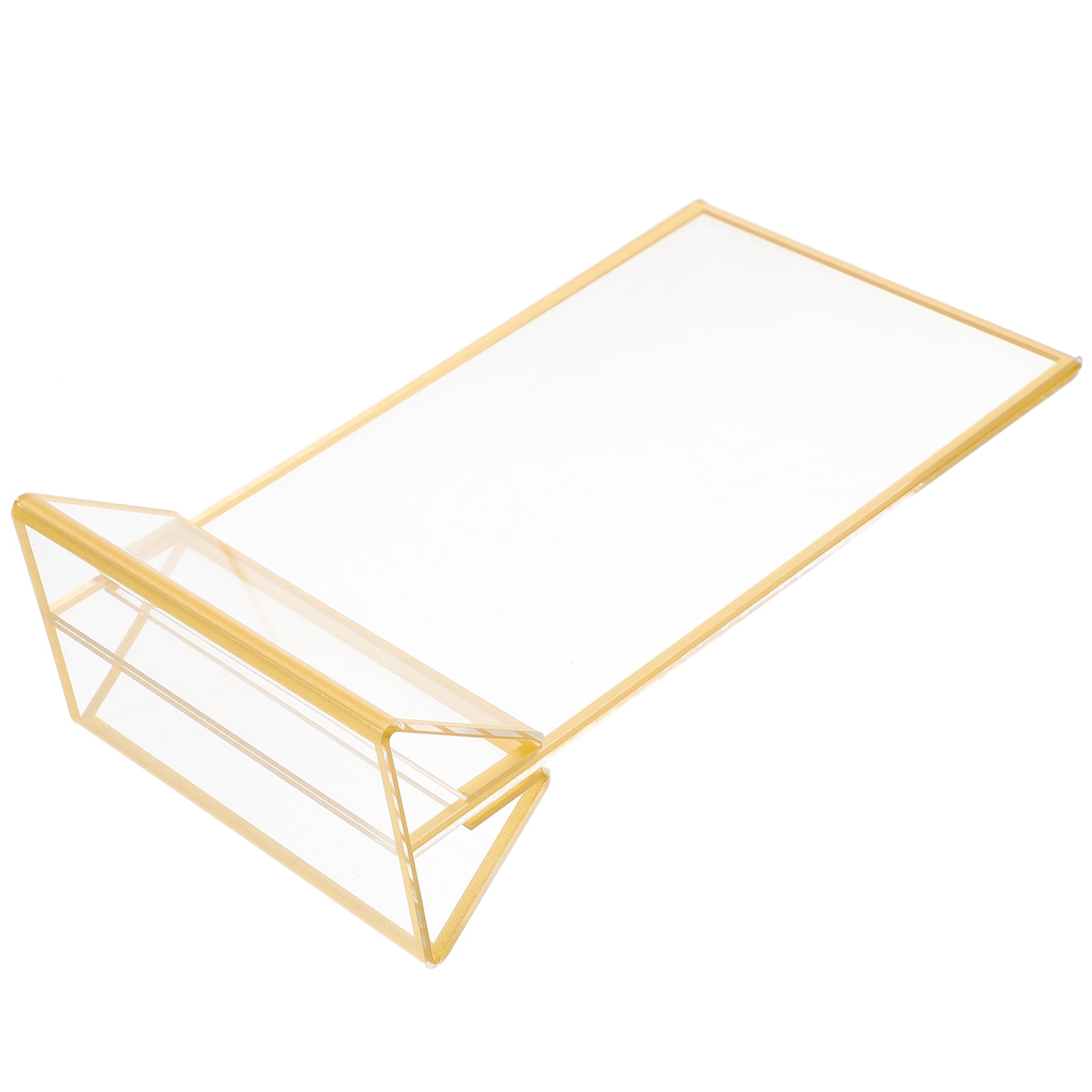 MLINS Acrylic Sign Holder Acrylic Price Display Stand Restaurant ...