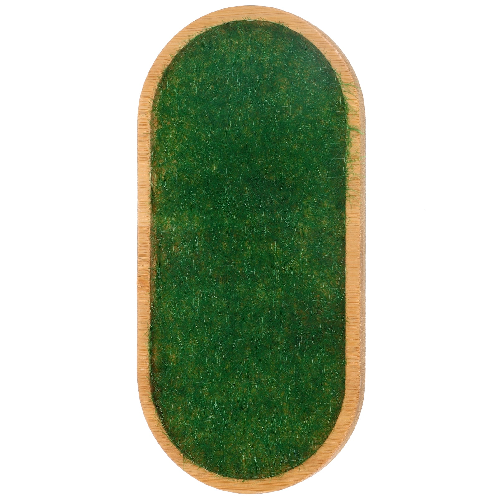MLINS Action Figure Display Stand Miniature Grass Turf Bamboo Mat ...