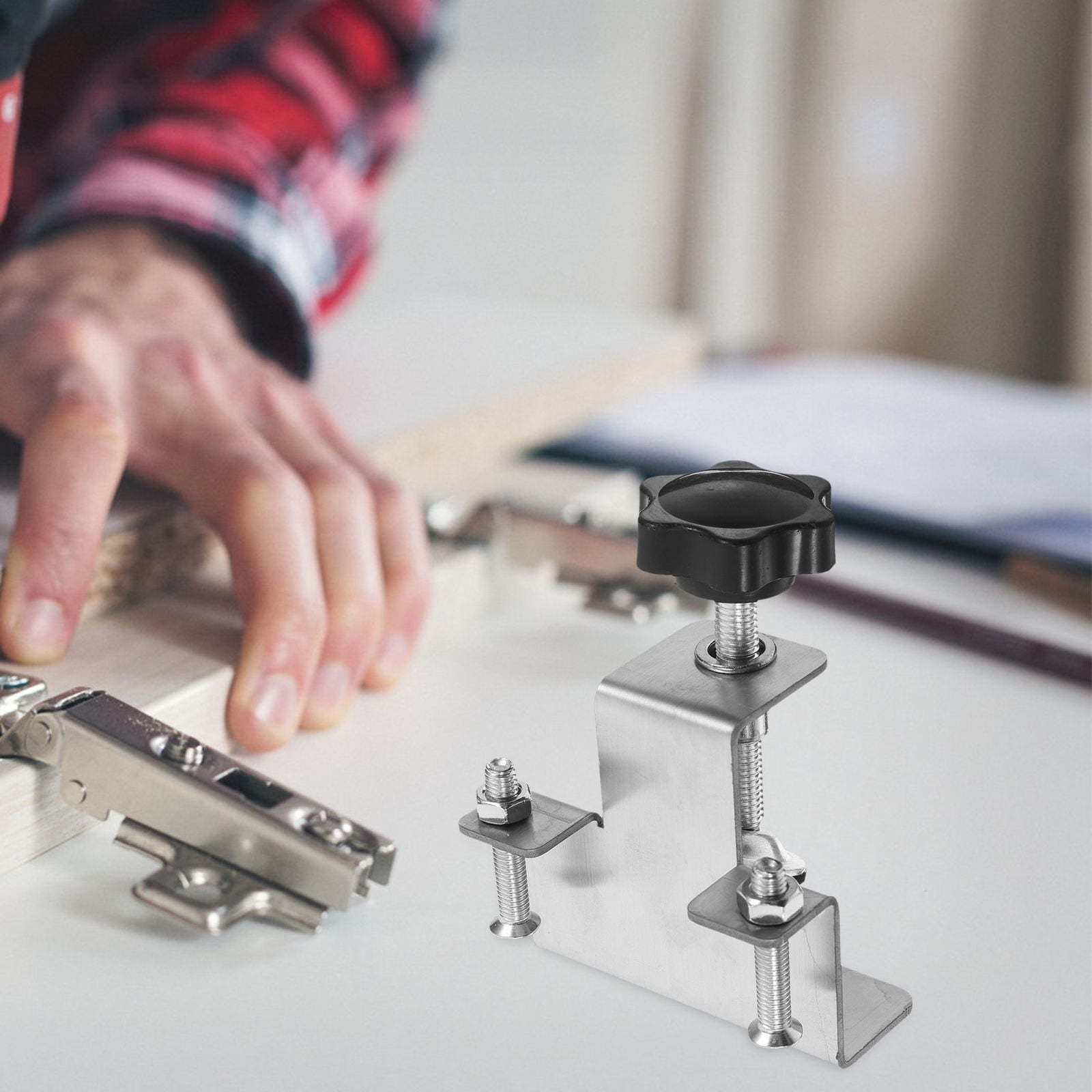 MLINS Adjustable Cabinet Installation Clamp Heavy Duty Drawer Front ...