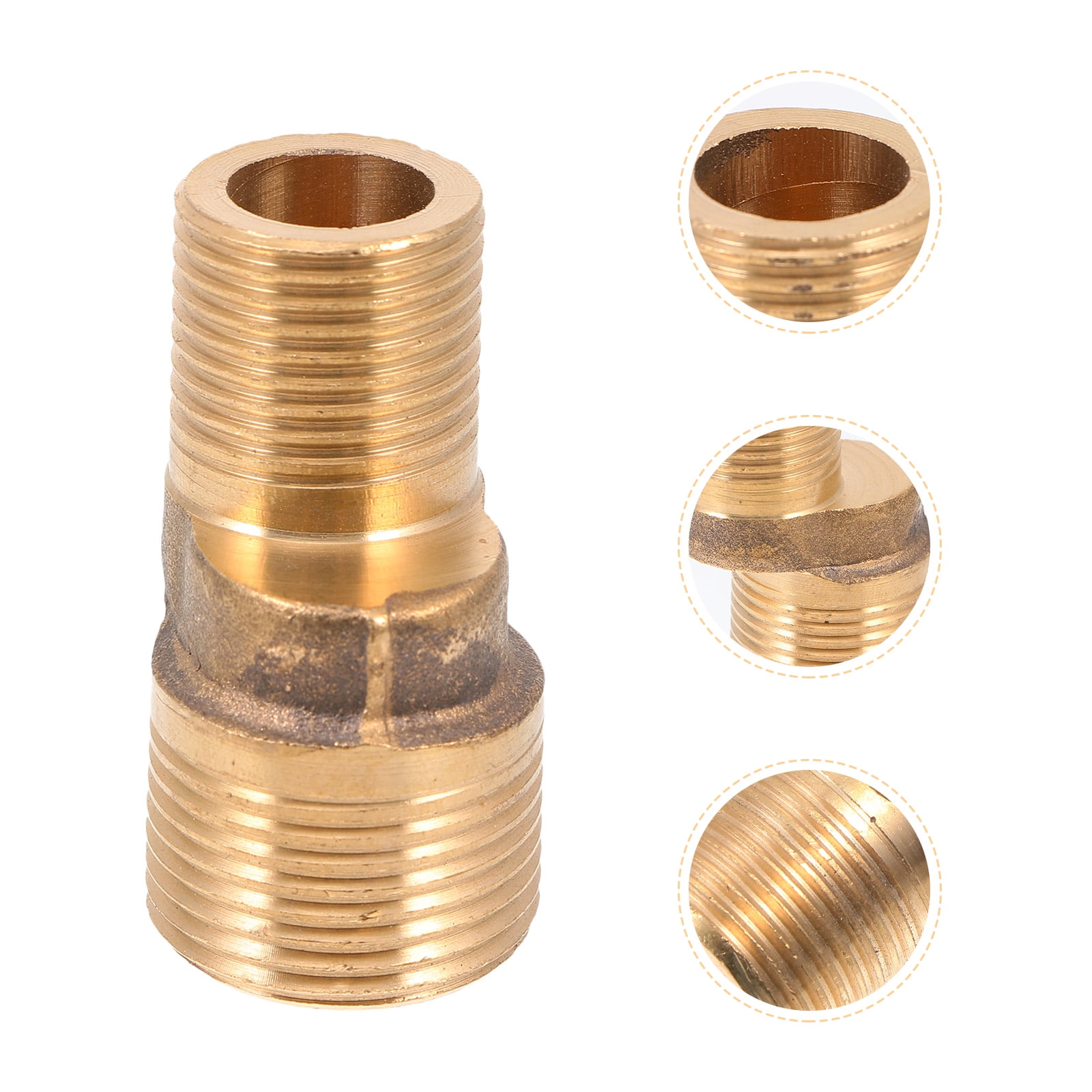 MLINS Adjustable Corner Fittings Shower Adapters Angle Head Golden ...