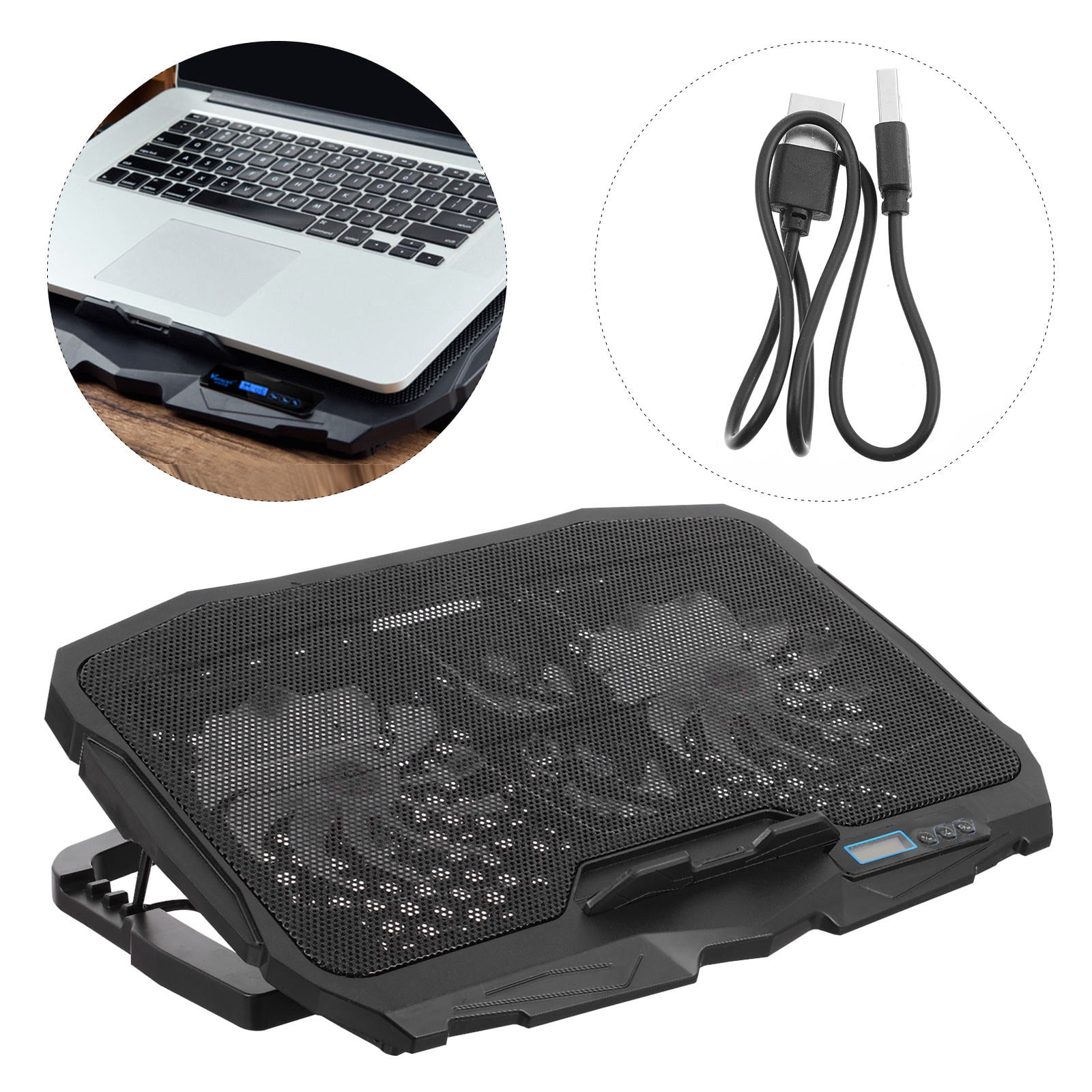 MLINS Adjustable Laptop Cooler Laptop Ventilated Support Laptop Air ...