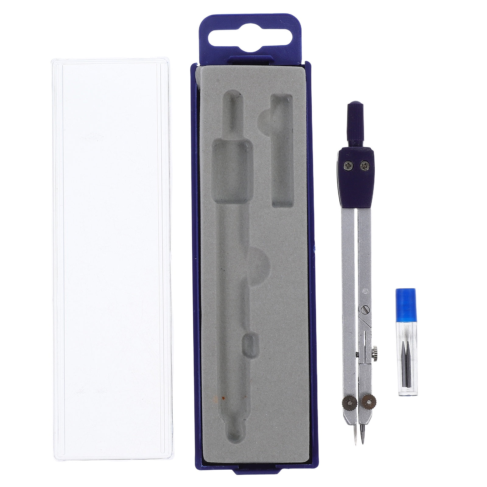 MLINS Adjustable Lockable Spring Wing Divider Calipers Leather Compass ...