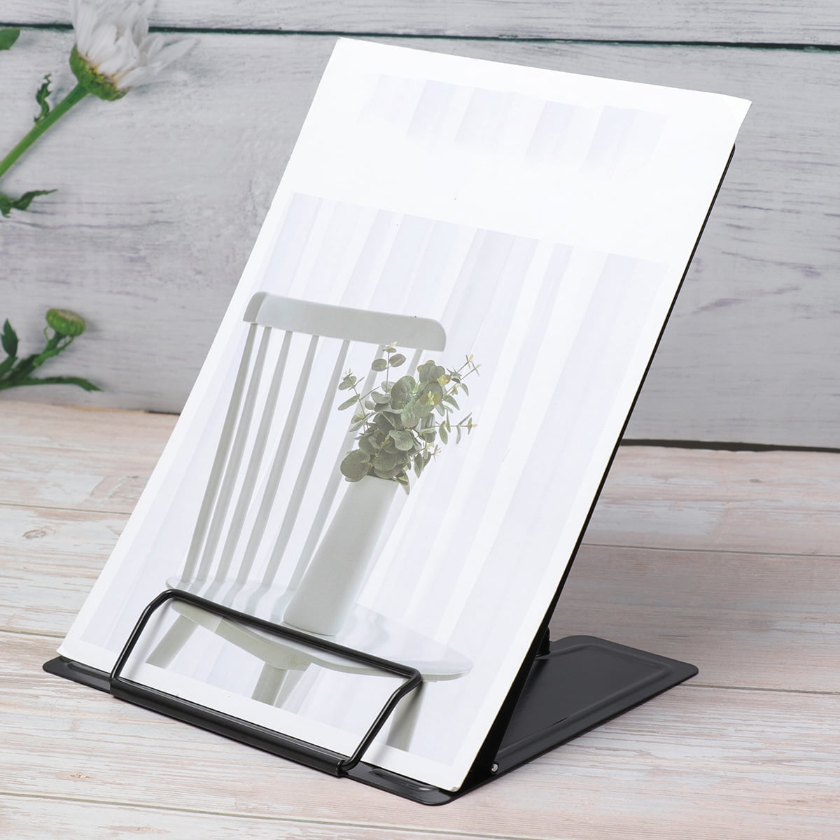 MLINS Adjustable Reading Angle Bookshelf Bracket for Reading Use Made ...