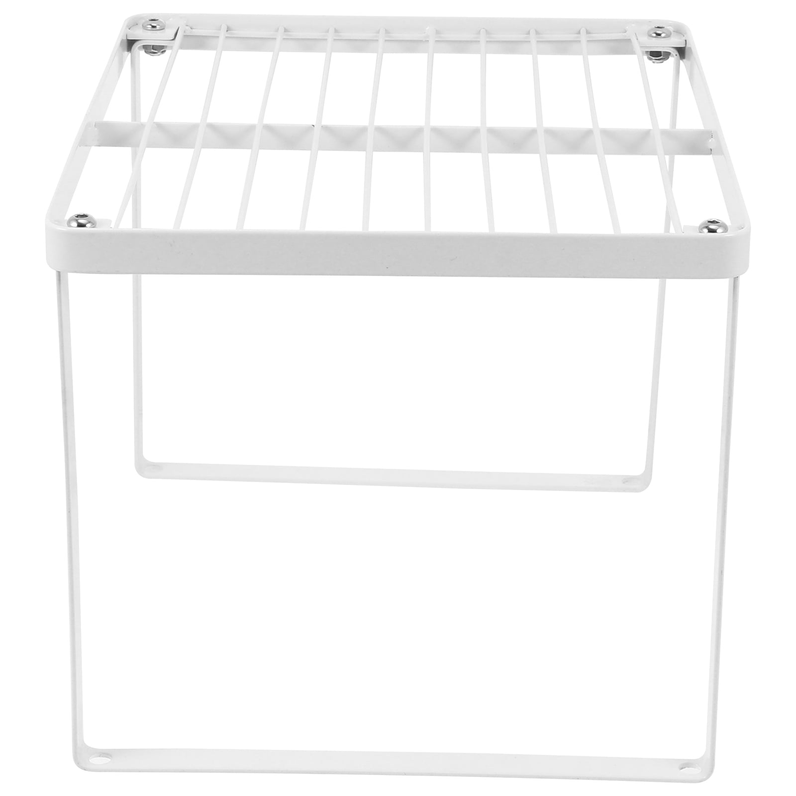 MLINS Adjustable Shelves Layered Shelf Layering Shelf 29X24CM White ...