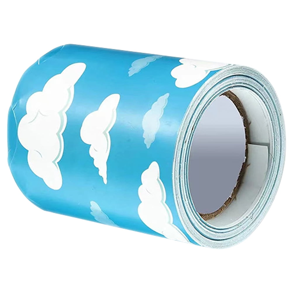MLINS Adorable Border Paper Replaceable Teal Bulletin Board Borders ...