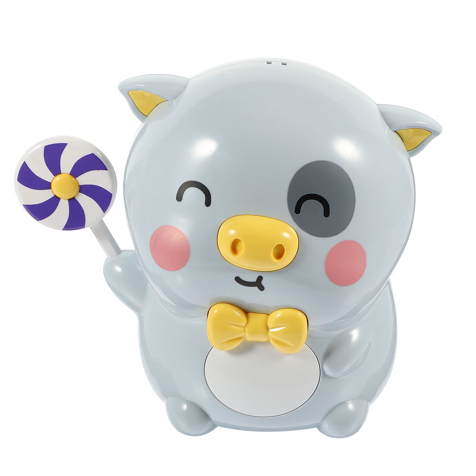 MLINS Adorable Piggy Bank Lovely ABS Cartoon Pig Coin Bank with ...
