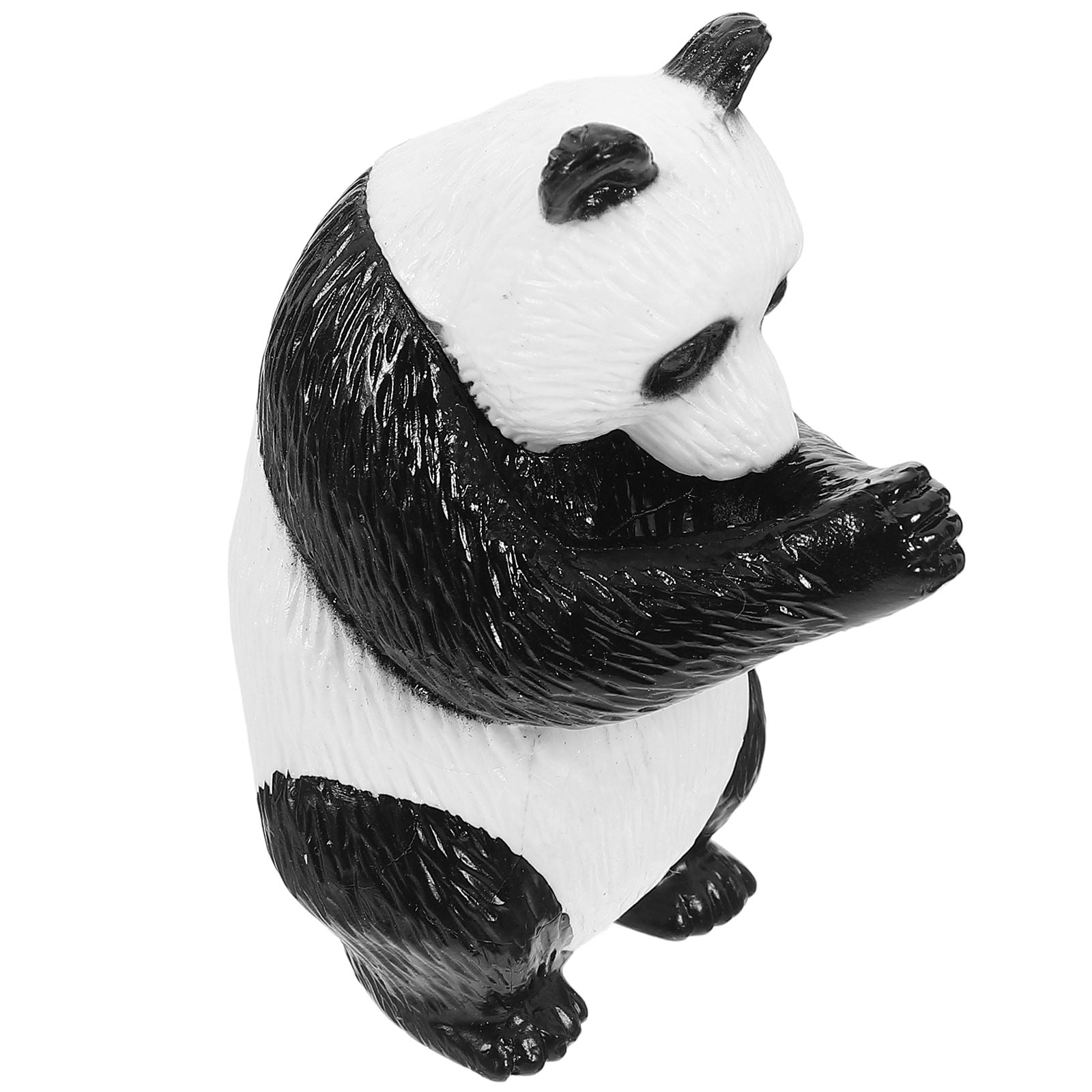 MLINS Adorable Plastic Panda Model for Decor Black Color Adds Cuteness ...