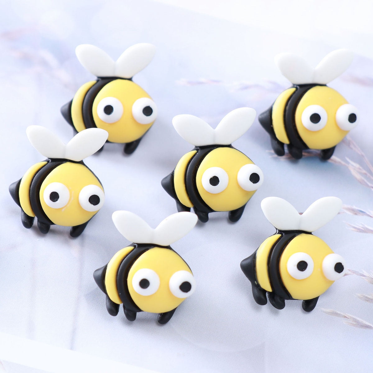 MLINS Adorable Simulation Bee DIY Crafts Accessories Made of Resin for ...