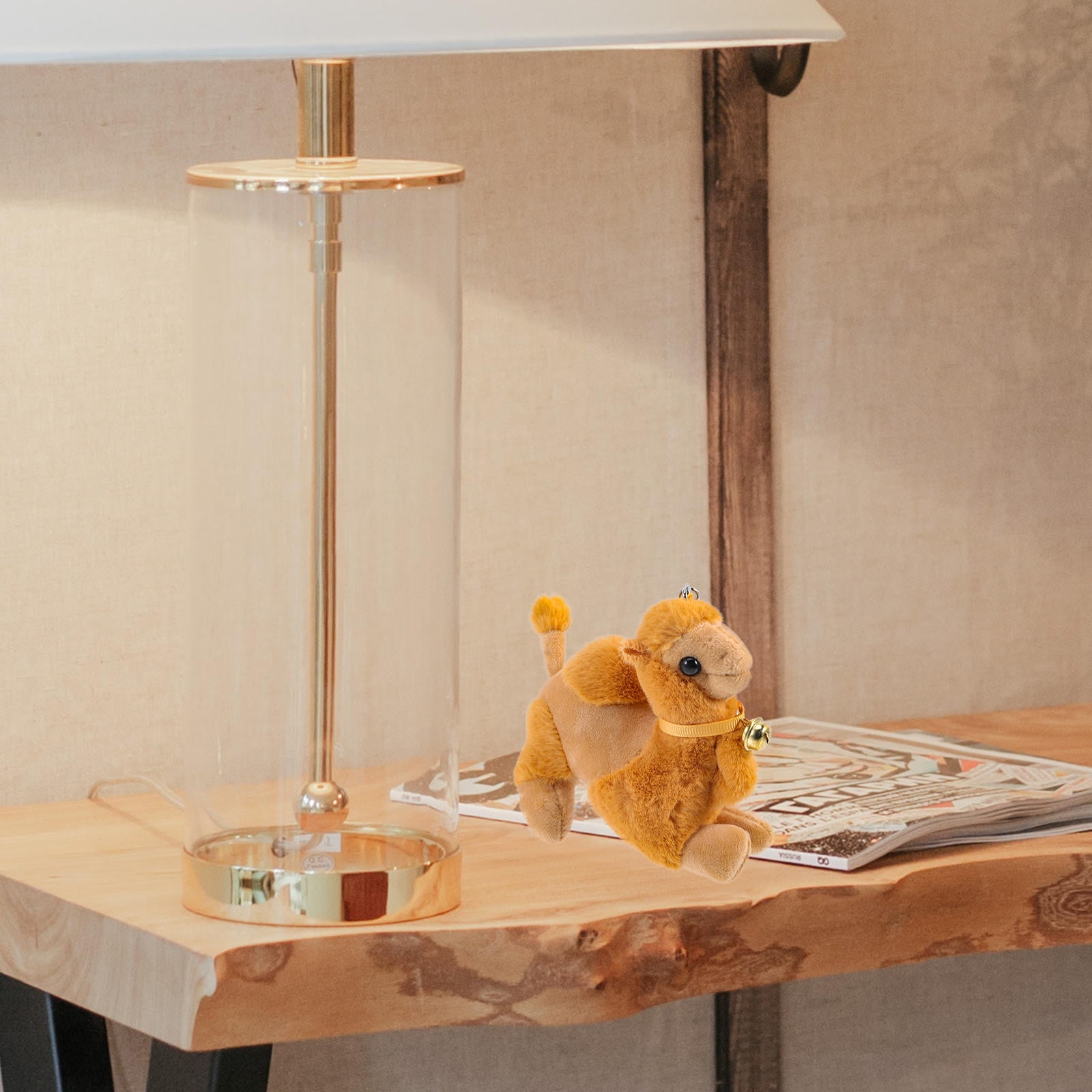 MLINS Adorable Yellow Camel Plush Toy for Kids with Bright Color Design ...