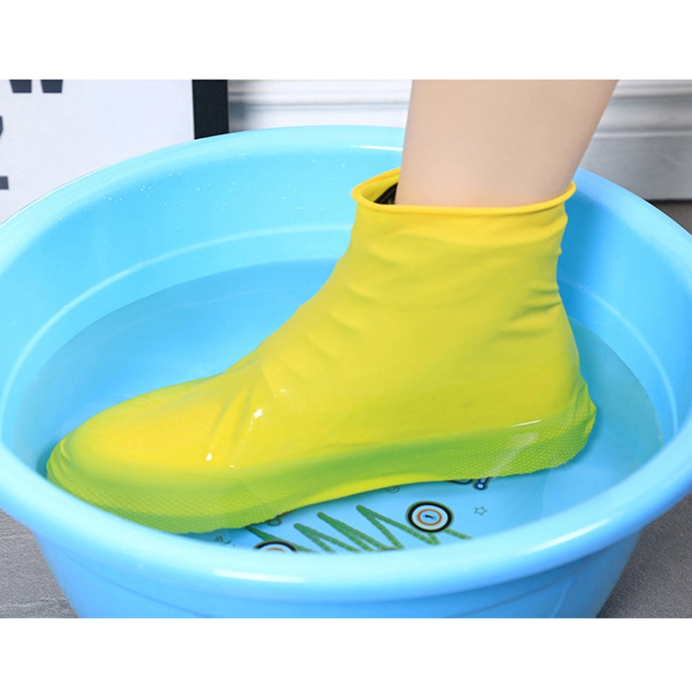 MLINS Adult Cover Booties Latex Shoe Covers Mud Spattered - Walmart.com