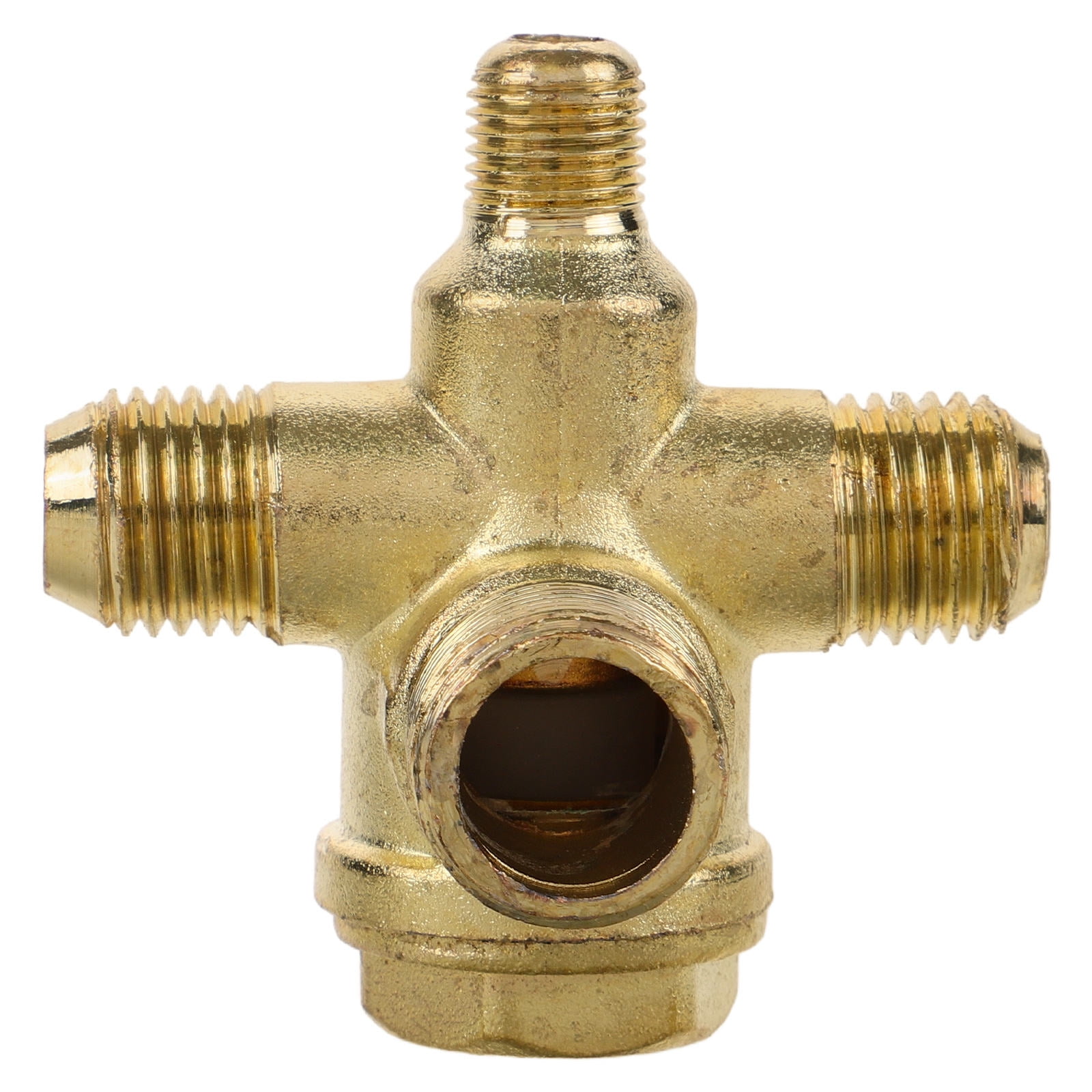 MLINS Air Compressor Pressure Check Valve 4 Way Threaded Non-Return ...