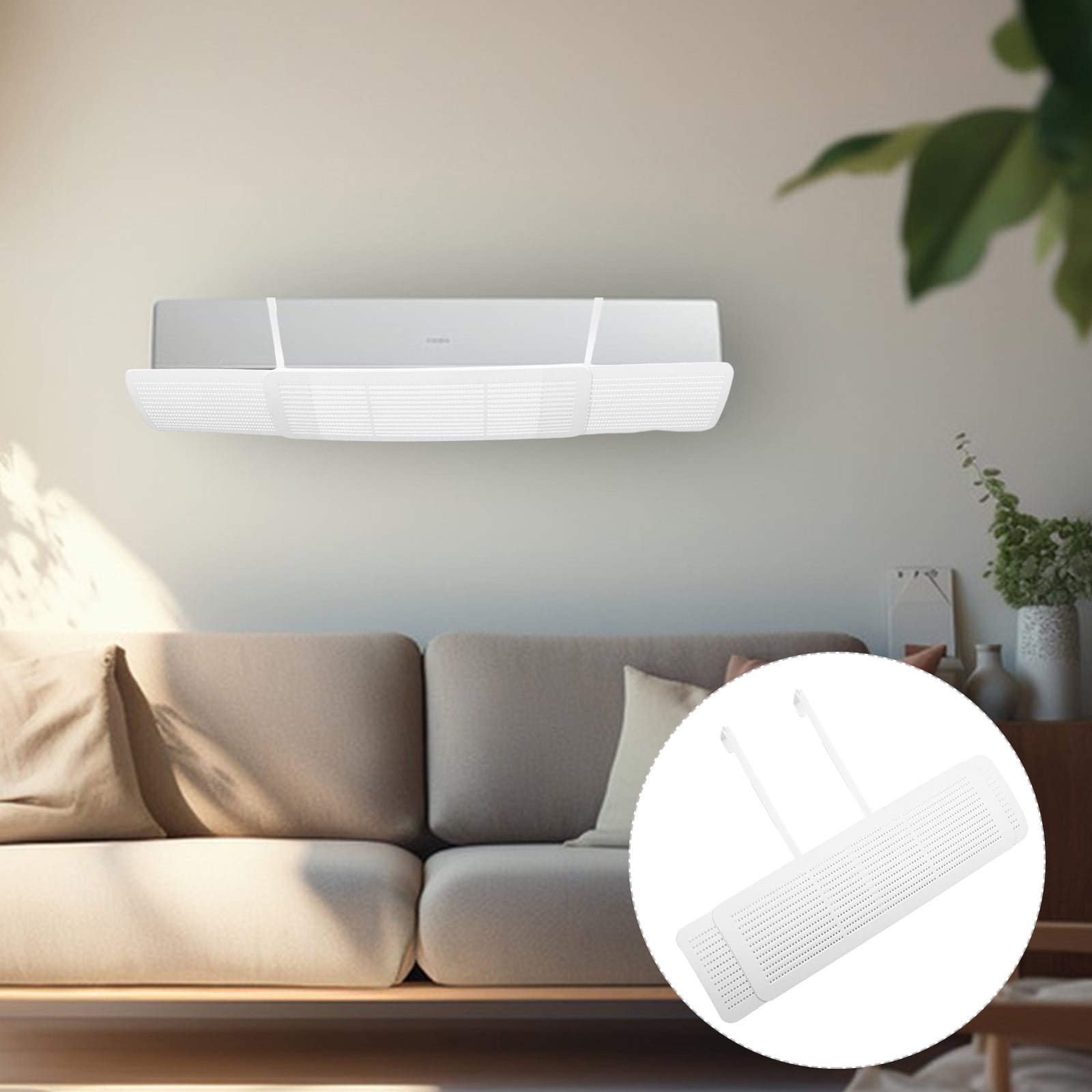 MLINS Air Conditioner Deflector Ac Vent Deflector Hanging Air ...