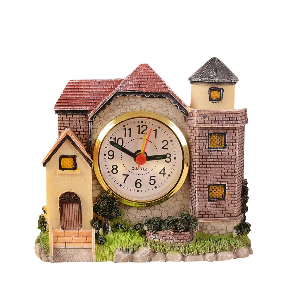 MLINS Alarm Clock for Bedroom Clocks Creative and Practical Villa ...