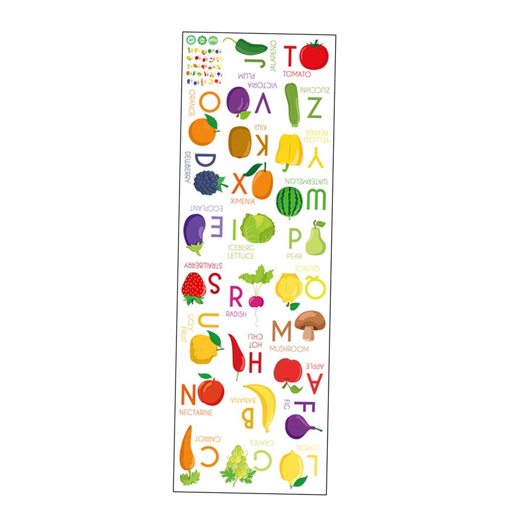 MLINS Alphabet Stickers For Kids Self-Adhesive Abc Chart For Classroom ...