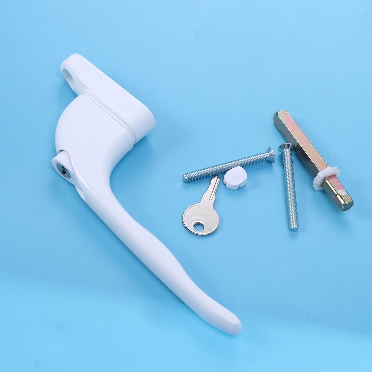 MLINS Aluminum Alloy Inline Window Lever Lock Handle Pull Home Locking ...