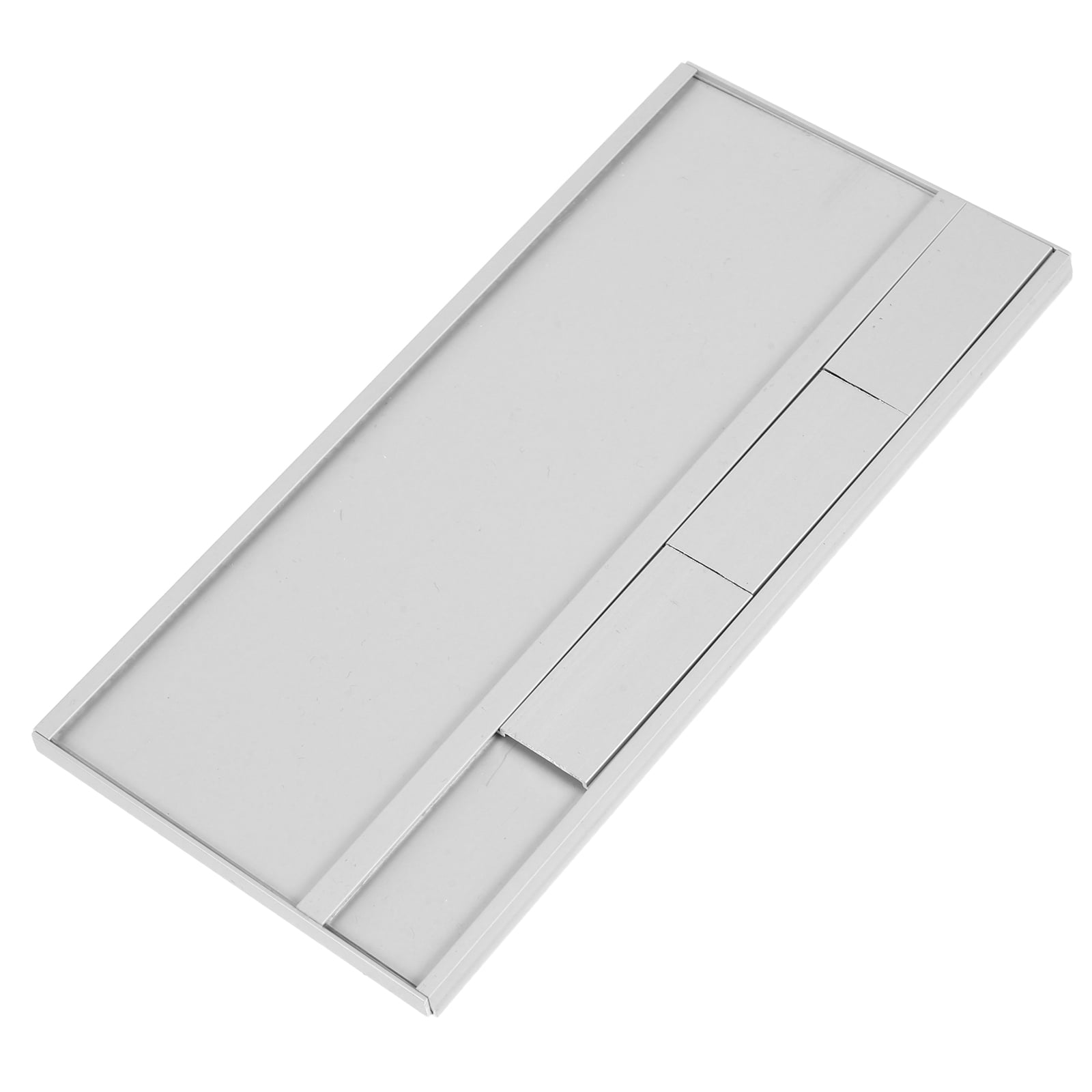 MLINS Aluminum Alloy Name Plate Holder for Office Desk Clear Name Tags ...