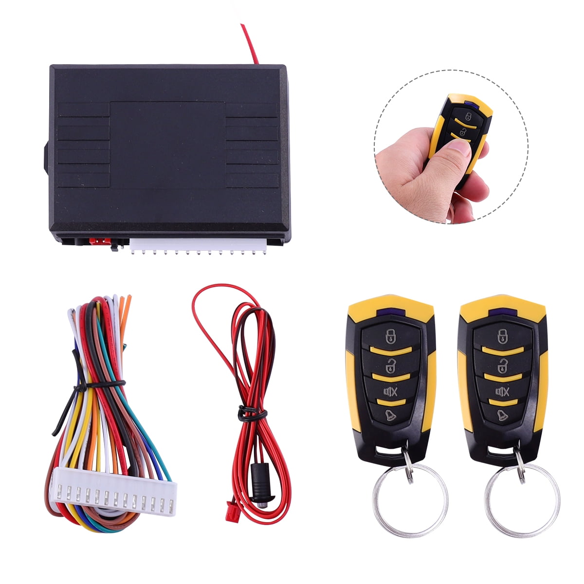 MLINS Anti Theft System Accessory Security Light Mailbox Alarm Black ...