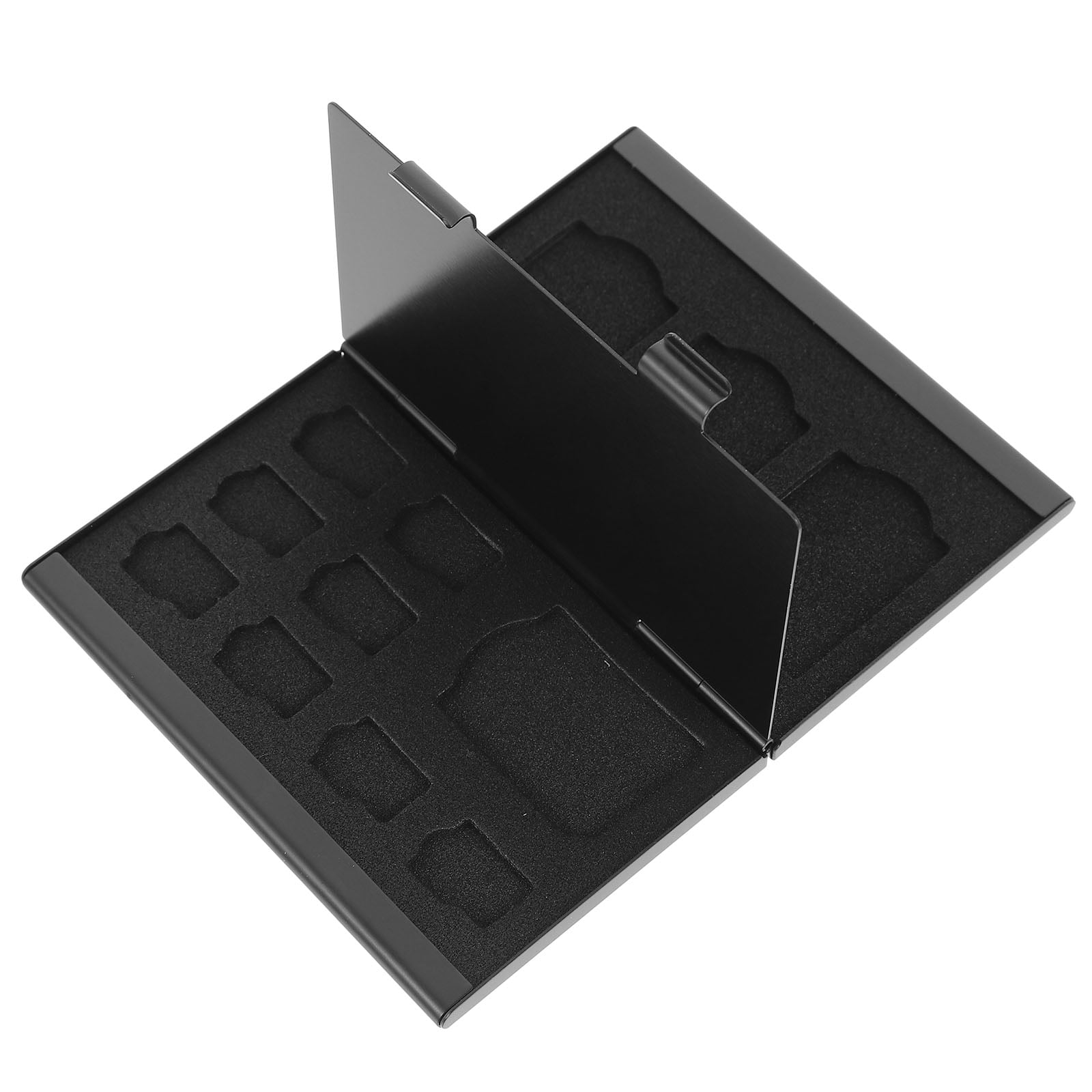 MLINS Anti-static Case for Memory Card Holder Storage Keeper Black ...