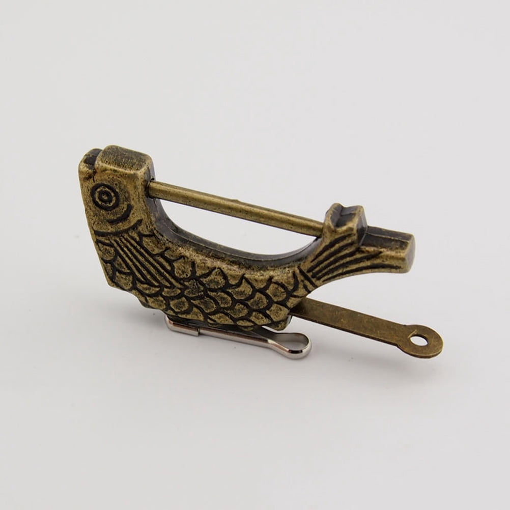 MLINS Antique Alloy Jewelry Box Latches Retro Style Hook Locks for ...