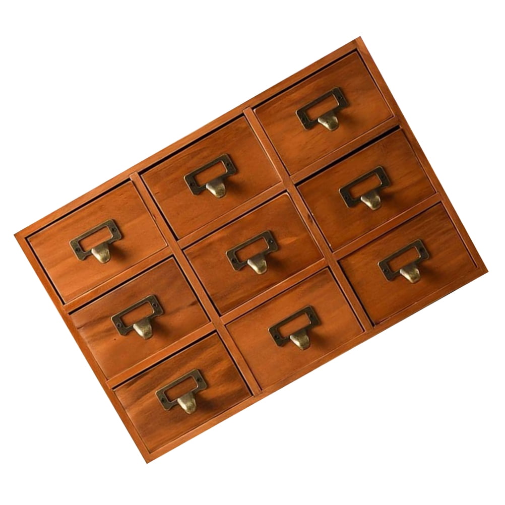 MLINS Apothecary Cabinet with Drawers Storage Box Music Baby Miss ...