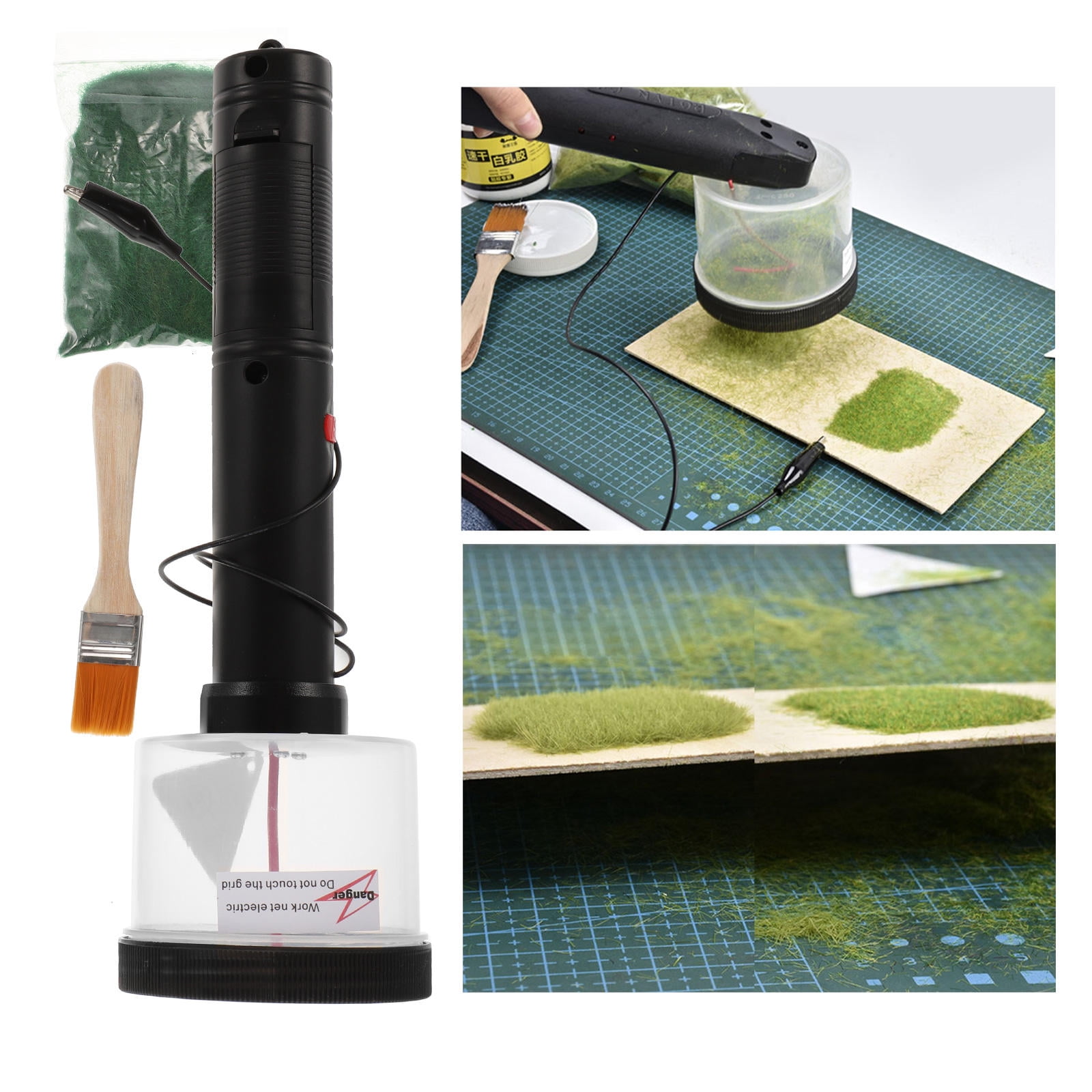 MLINS Applicator Electrostatic Grass Planter Flocking Machine - Walmart.com