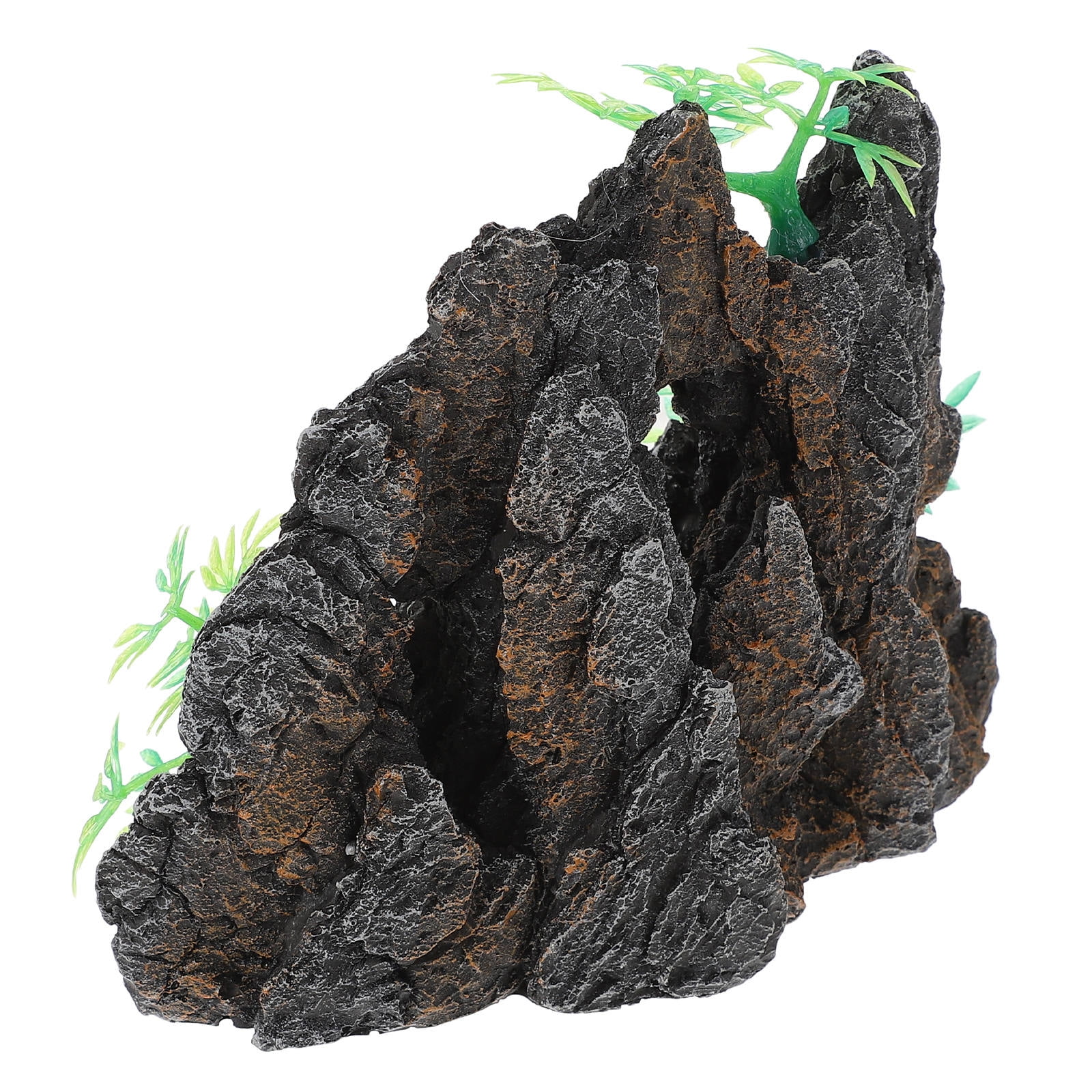 MLINS Aquarium Decor Artificial Rockery Fish Tank Statue Easy to Use ...