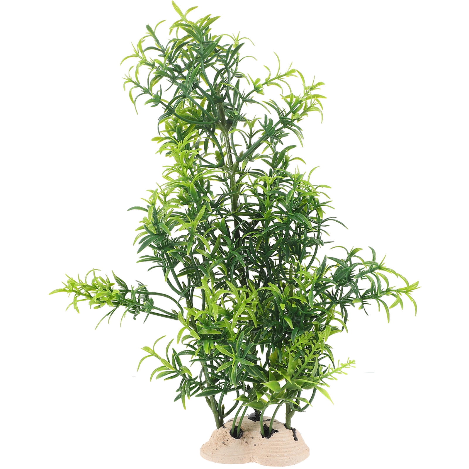MLINS Aquarium Fake Plant Decoration Realistic Simulation Small Tree ...