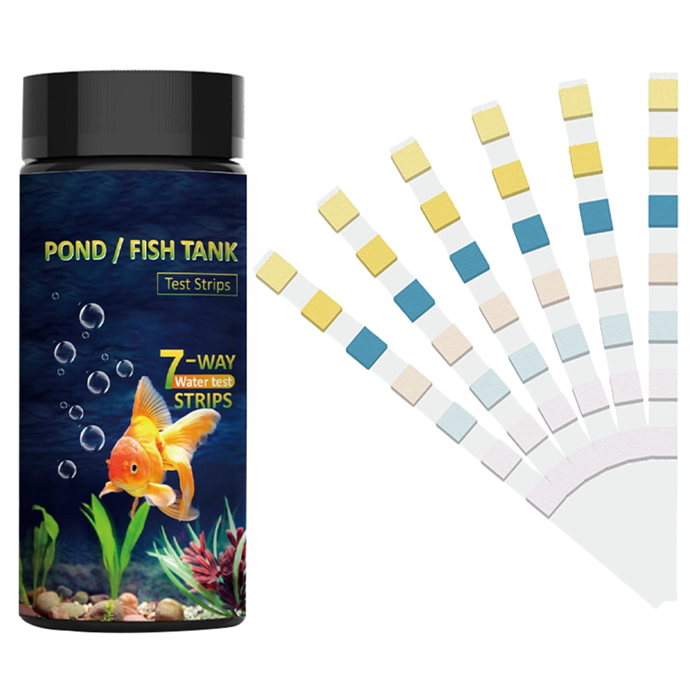MLINS Aquarium Water Quality Test Strips PVC for Fish Tank with Color ...