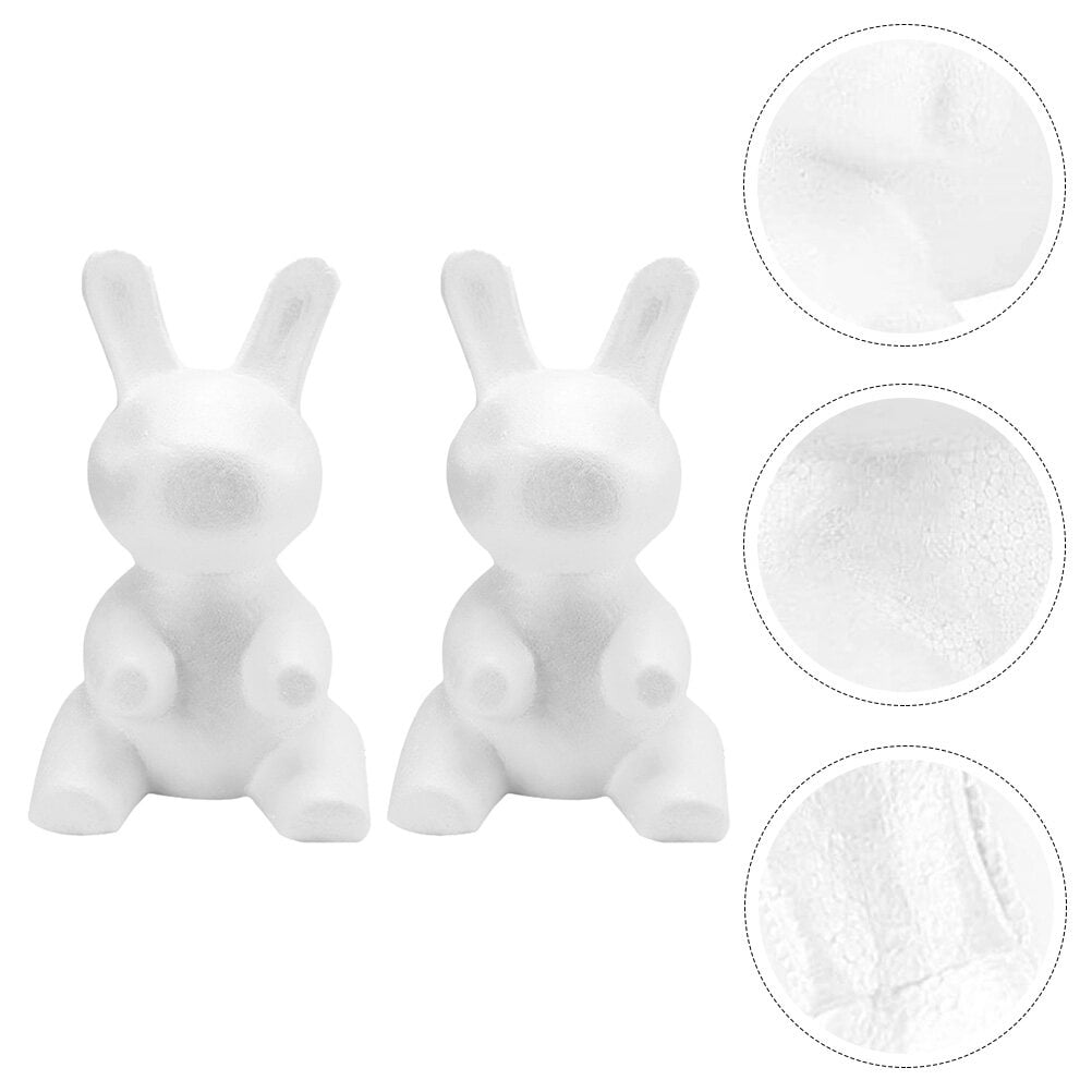 FELTECHELECTR Flower Arranging DIY Mold Rabbit Shaped Foam Accessory ...