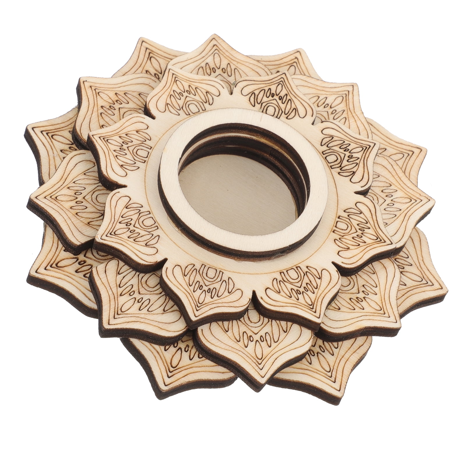 MLINS Art Light Sphere Crystal Ball Base Table Centerpiece Desk ...