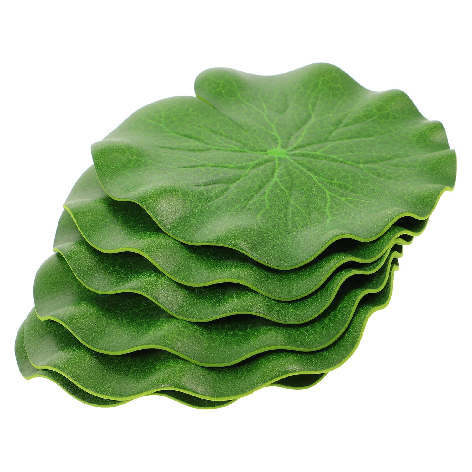 MLINS Artificial Floating Lotus Leaves for Pond Decoration Made of PU ...
