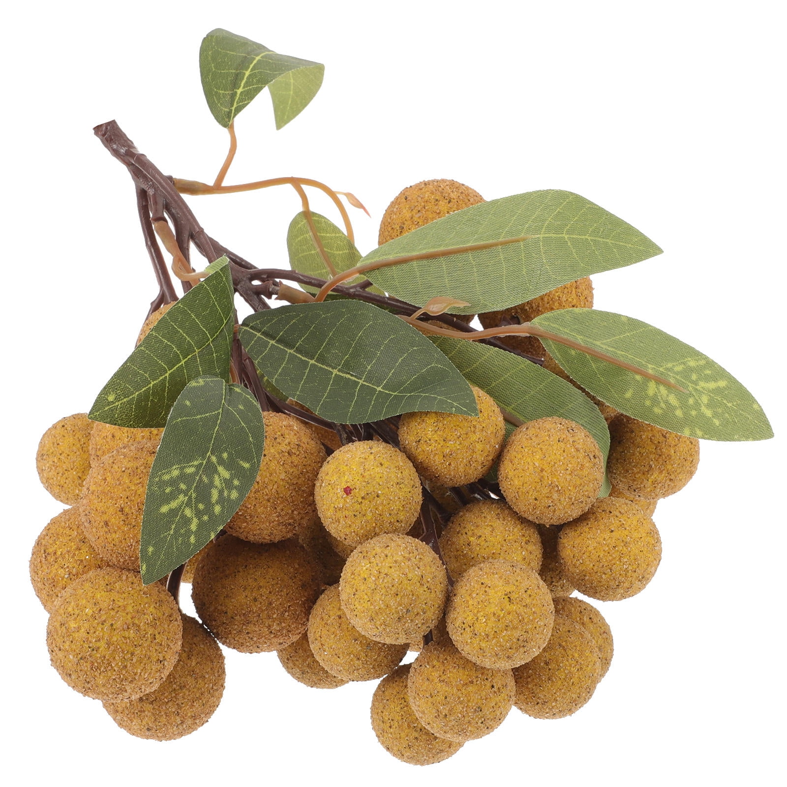 MLINS Artificial Longan Fake Fruit Decor Lifelike Plastic Model for ...