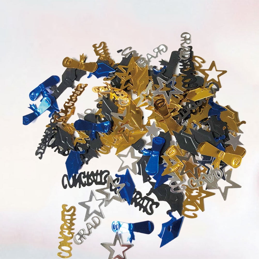 MLINS Assorted Color Graduation Party Confetti for Decoration Sturdy ...