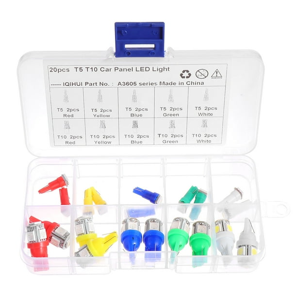 MLINS Assorted Color LED Dash Lights for Cars Easy Installation ...