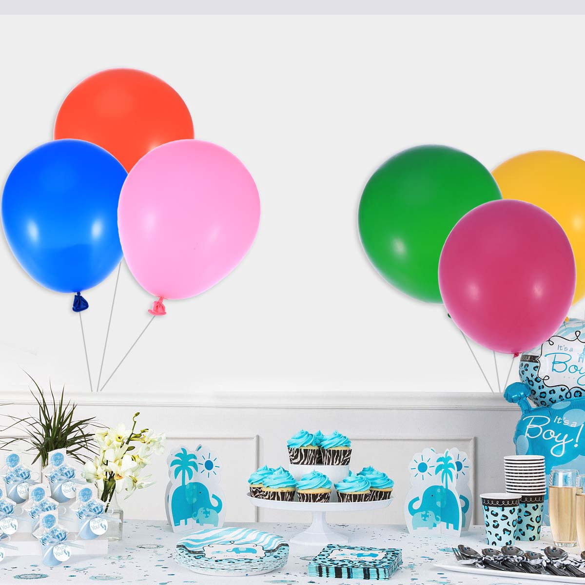 MLINS Assorted Color Latex Balloons for Party Decoration Beautiful ...