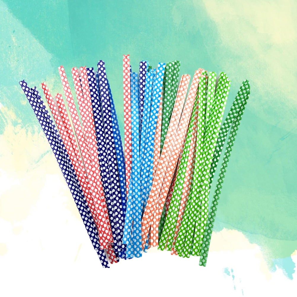 MLINS Assorted Color PVC Ties for Bag for Gifts Crafts and Treat Bags ...