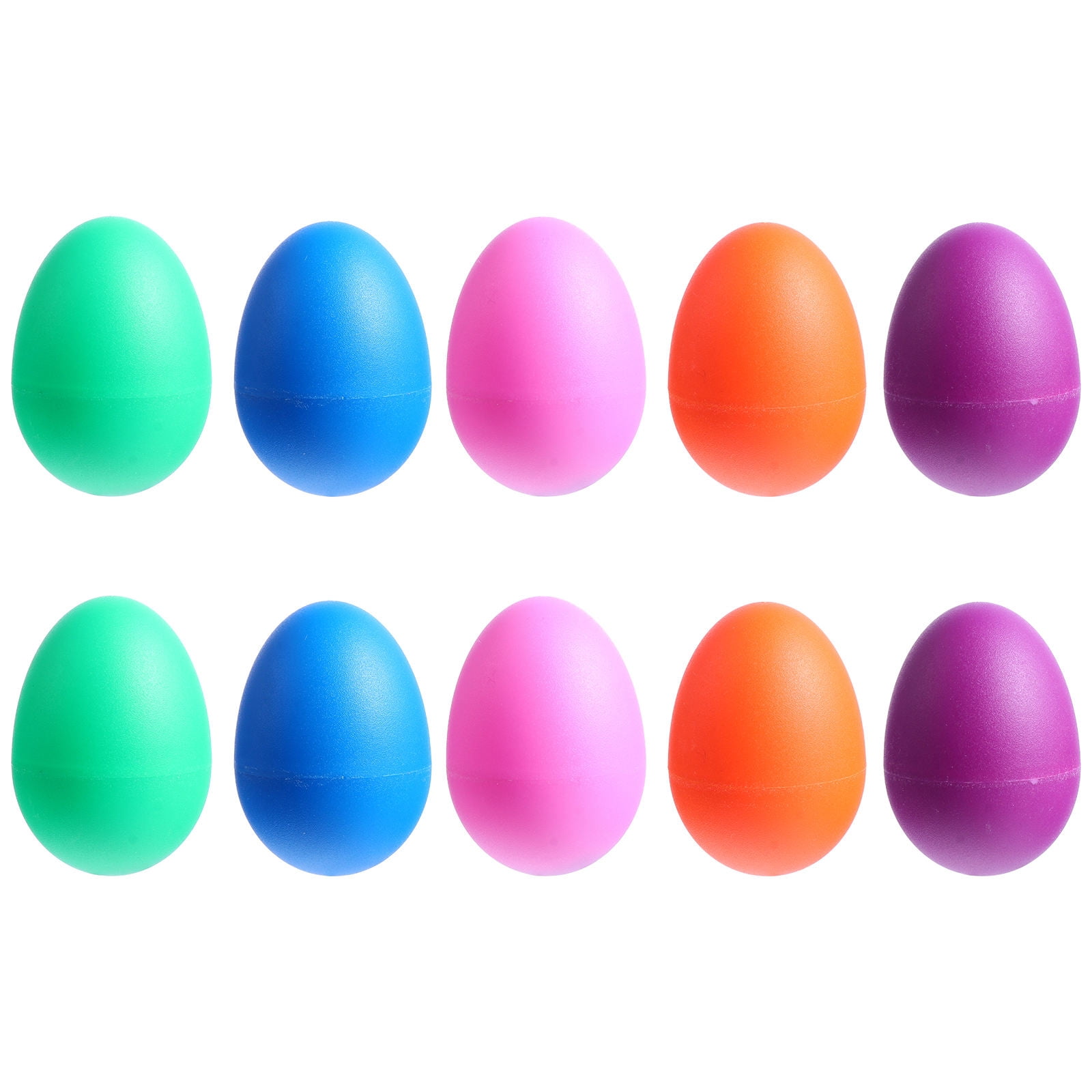 MLINS Assorted Color Plastic Egg Shakers for Kids Playing and Music ...