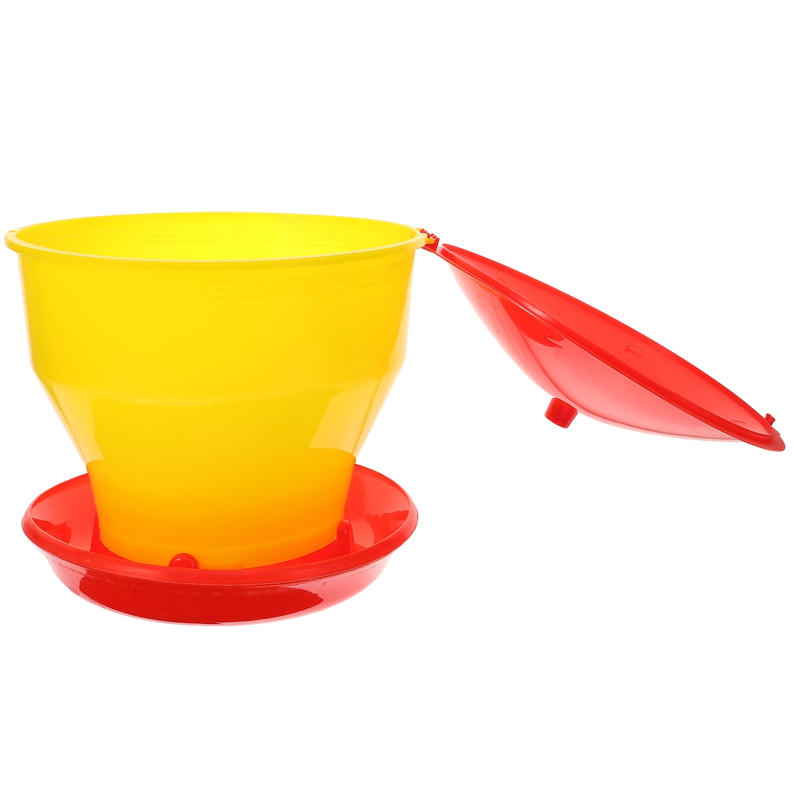 Milisten Chicken Feeder Small 1Pack 9.24x8.41in - Walmart.com