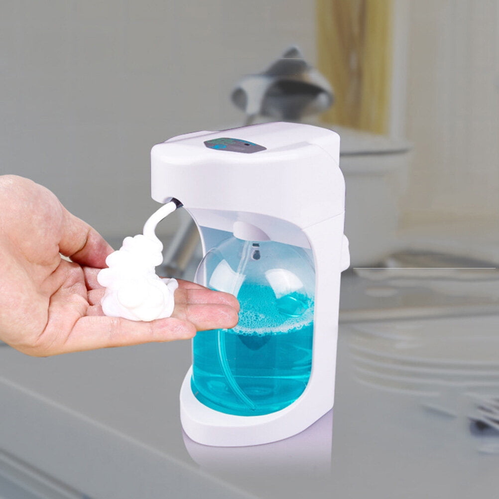 MLINS Automatic Wall Mount Hand Soap Dispenser Sensor Countertop Space ...