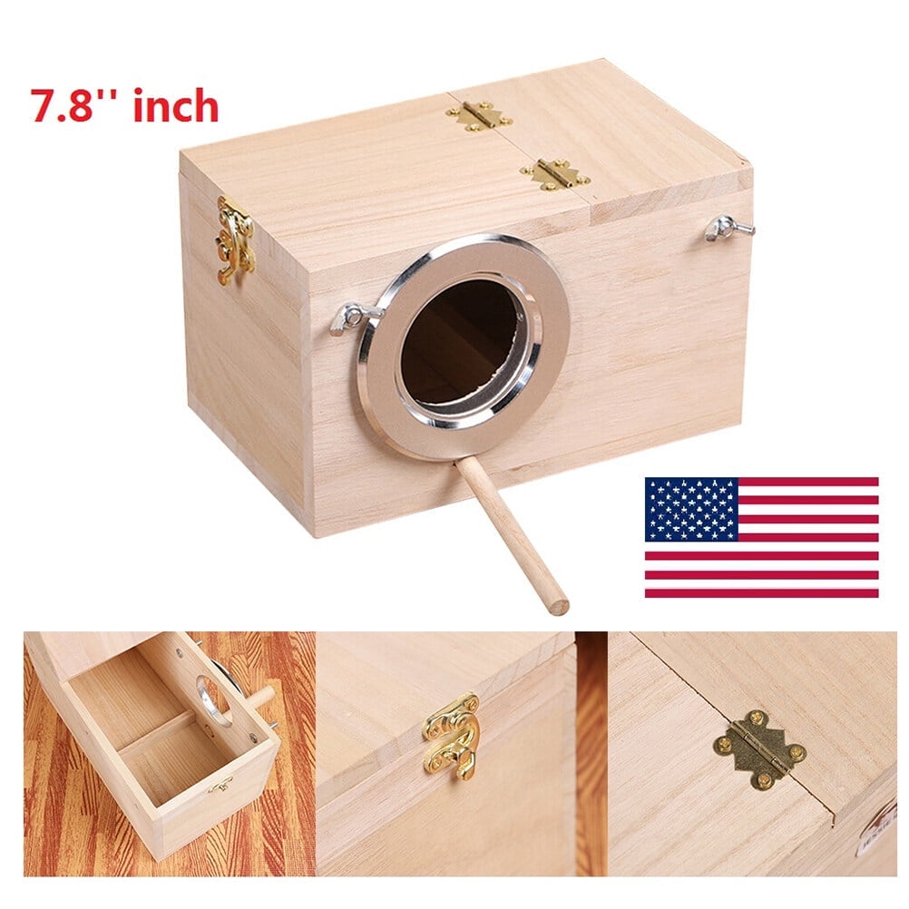 MLINS Aviary Bird House with Reinforced Joints Left Right Opening ...